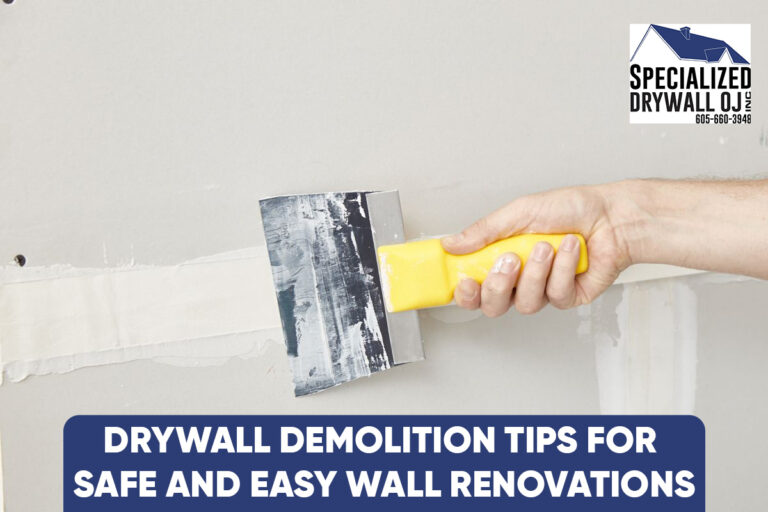 Drywall Demolition Tips for Safe and Easy Wall Renovations ...